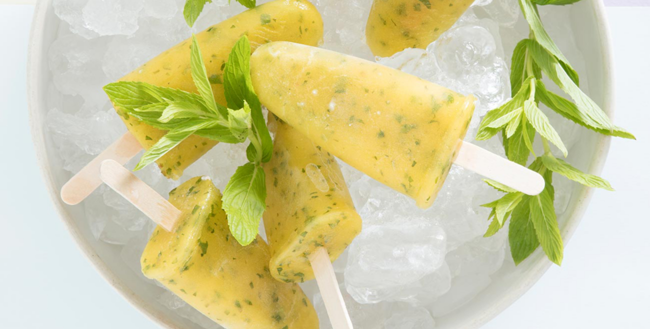 Mango, Pineapple & Mint Popsicles Recipe | Woolworths