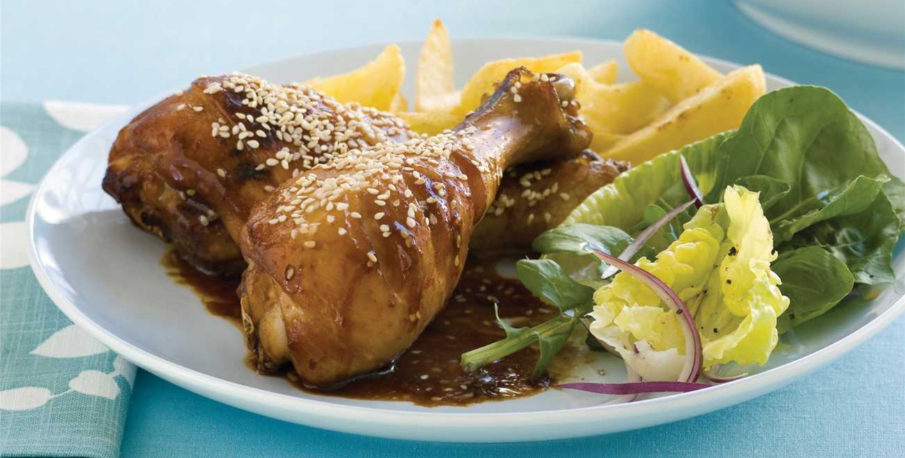 Sticky Sesame Drumsticks Recipe | Woolworths
