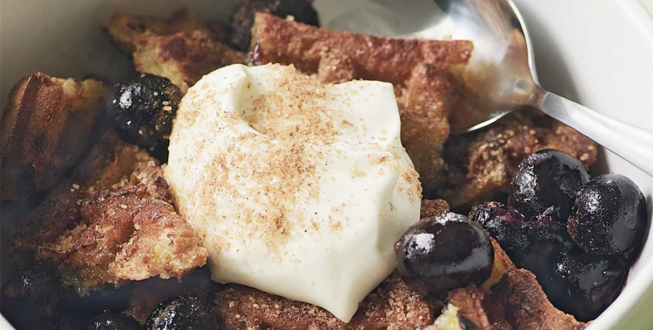 Waffle Berry Pan Pudding Recipe | Woolworths