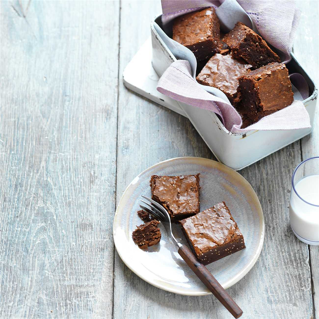 Chocolate Chia Brownies Recipe | Woolworths