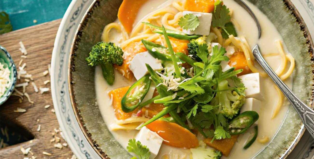 Coconut Vegetable Laksa Recipe | Woolworths