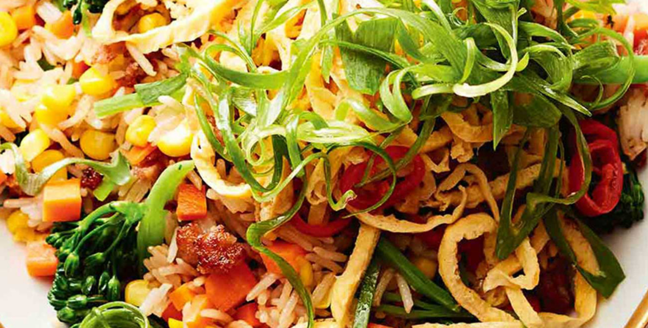 Jeweled Fried Rice With Pork Recipe | Woolworths