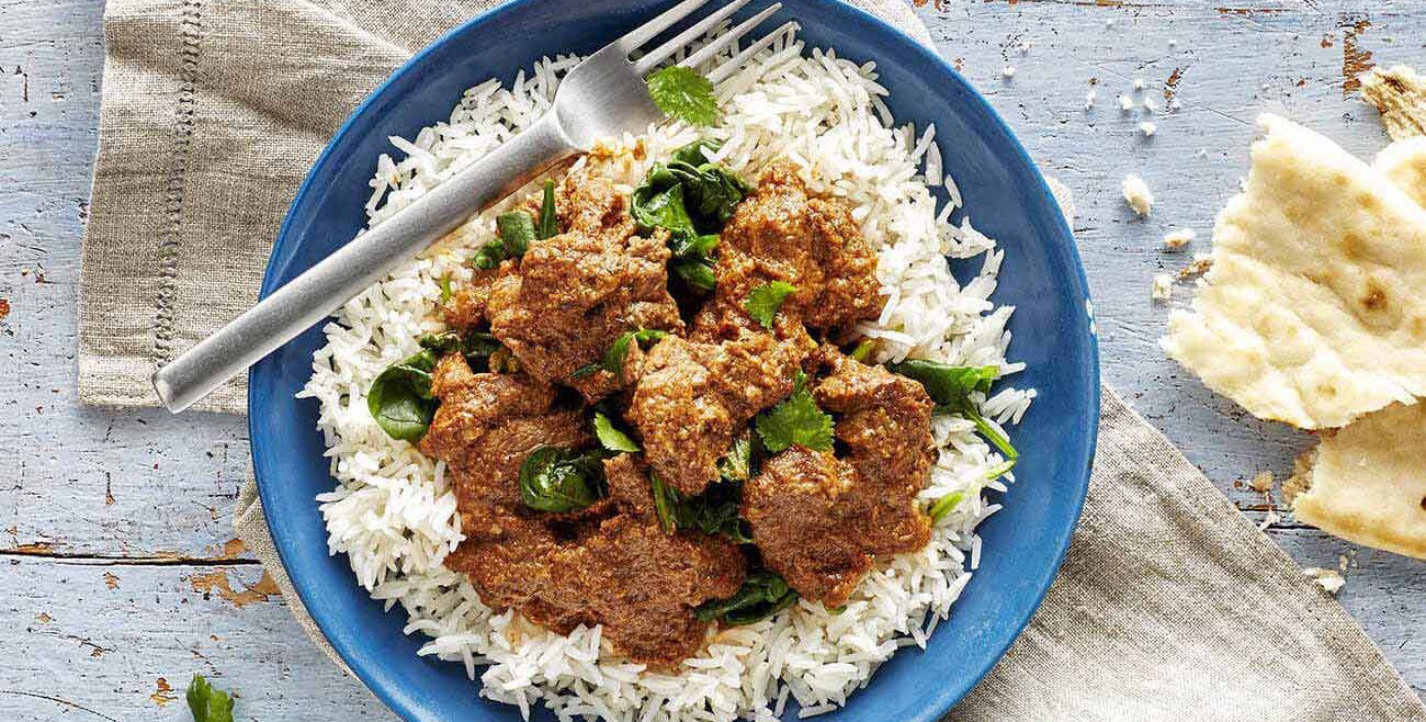 Rogan Josh with Naan Recipe | Woolworths