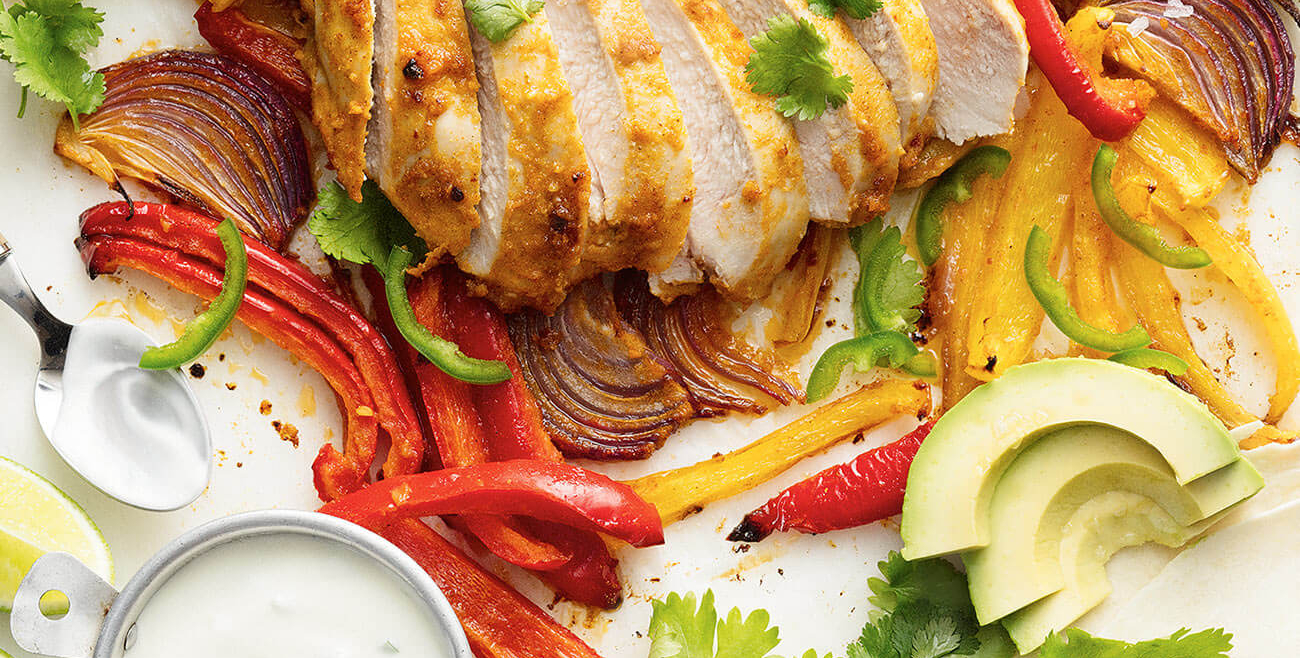 Tray Bake Chicken Fajitas Recipe Woolworths
