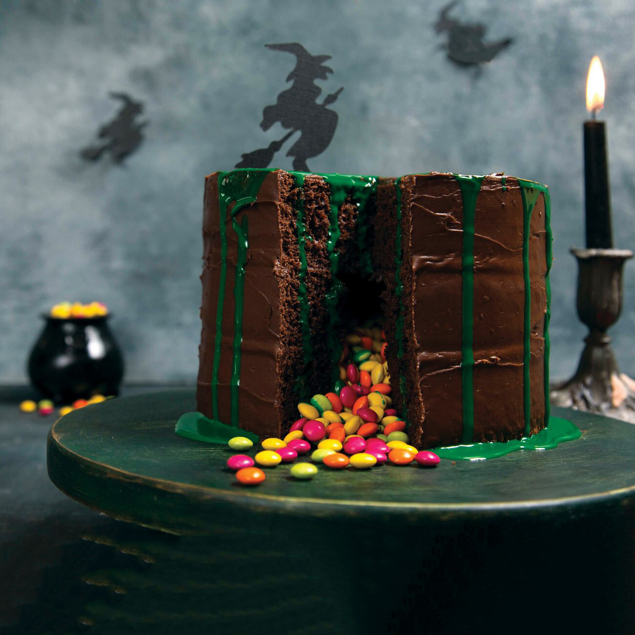 Trick Or Treat Slime Cake Recipe | Woolworths