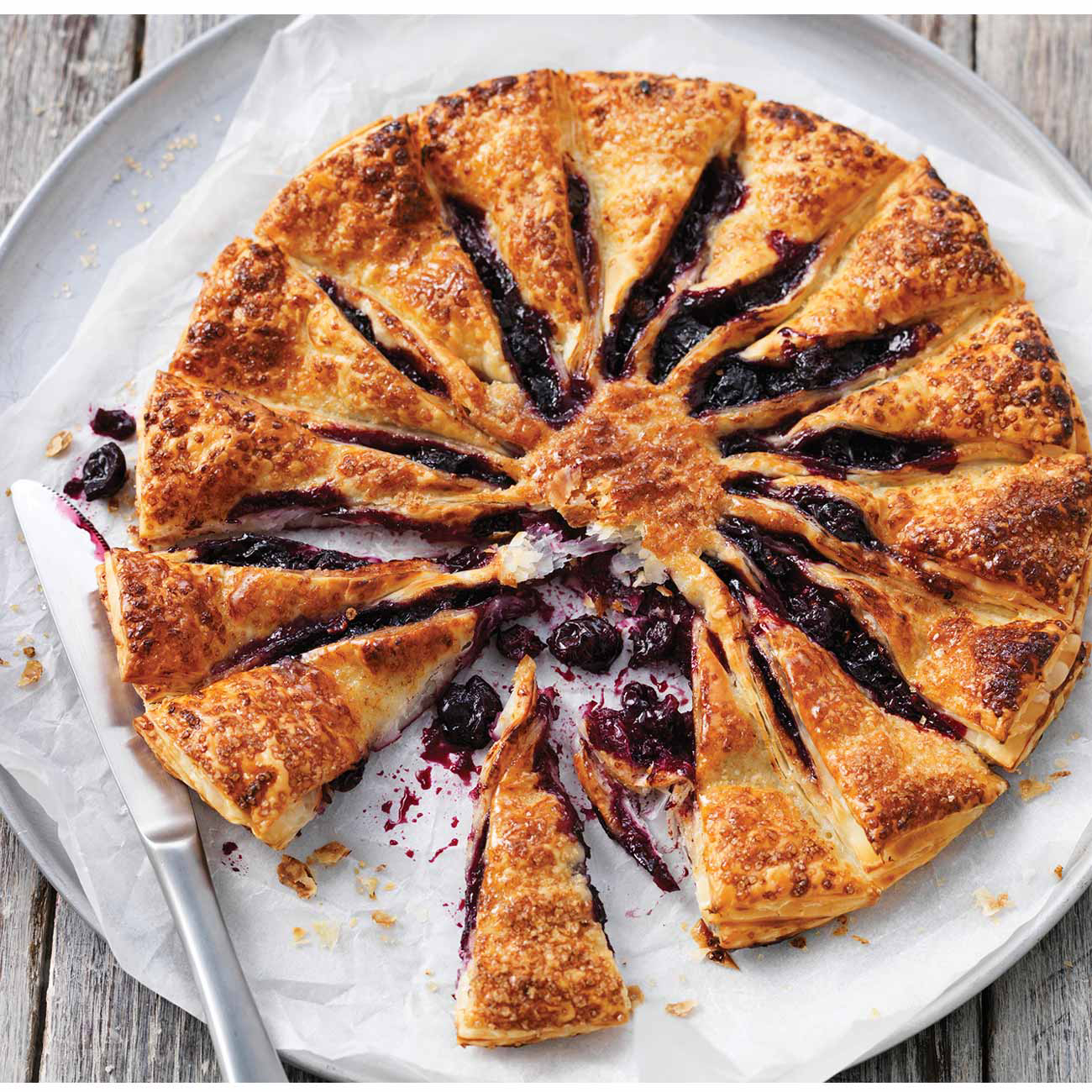 Blueberry Flower Twist Recipe | Woolworths