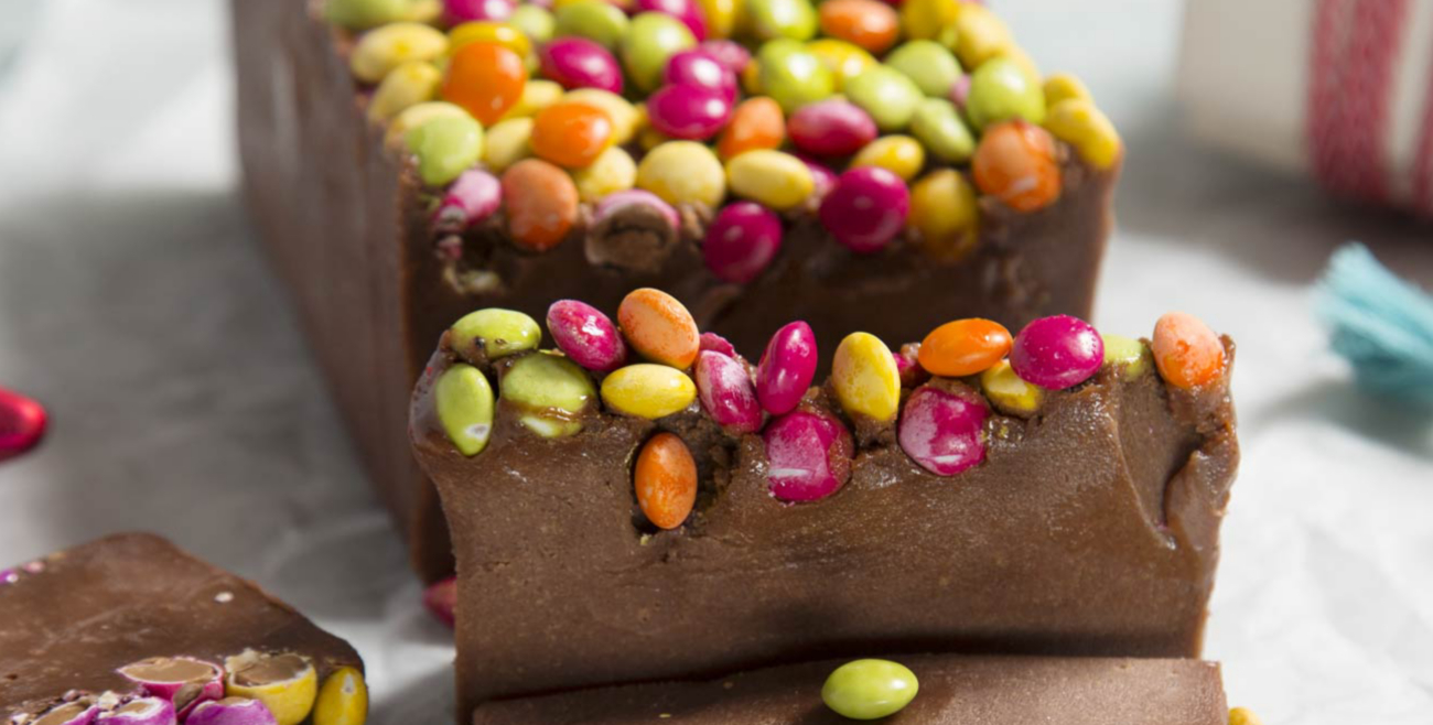Fun Choc Fudge With Mini SMARTIES® Recipe | Woolworths
