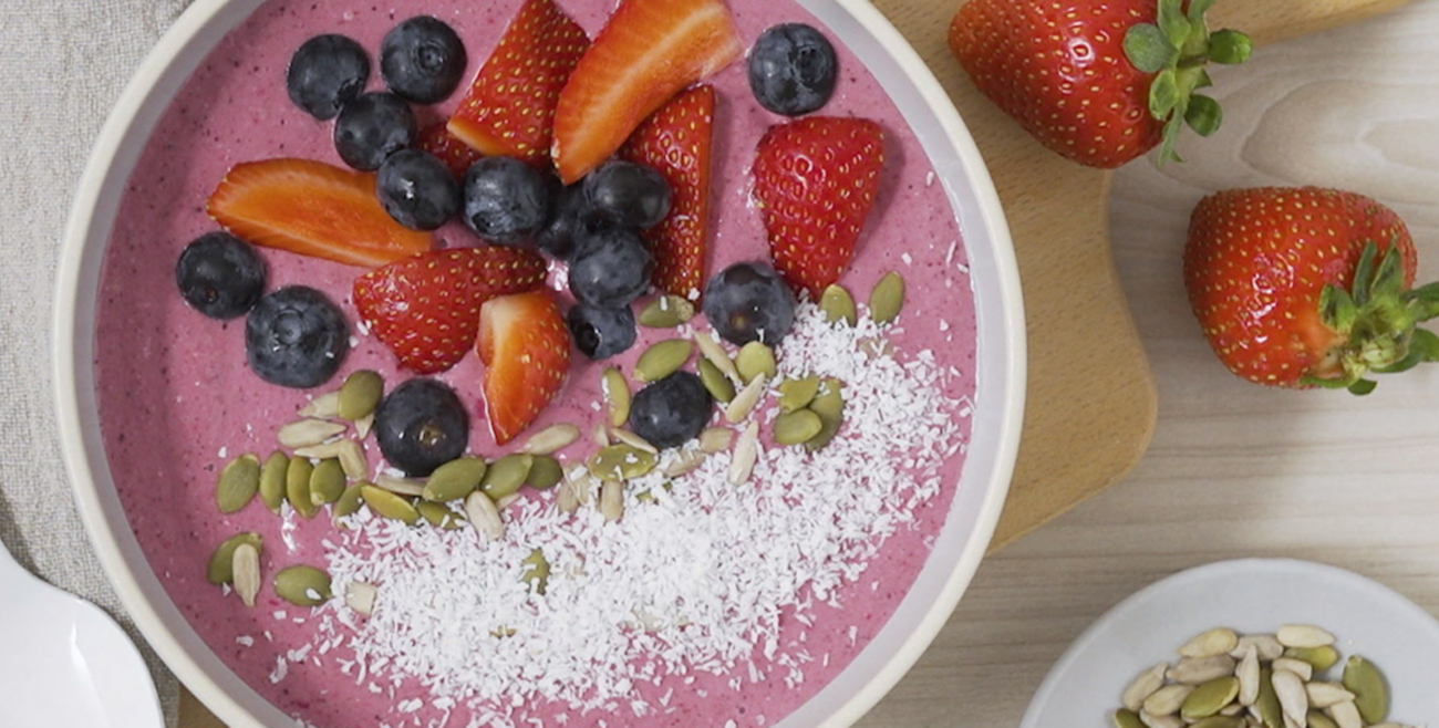Berry Smoothie Bowl Recipe | Woolworths