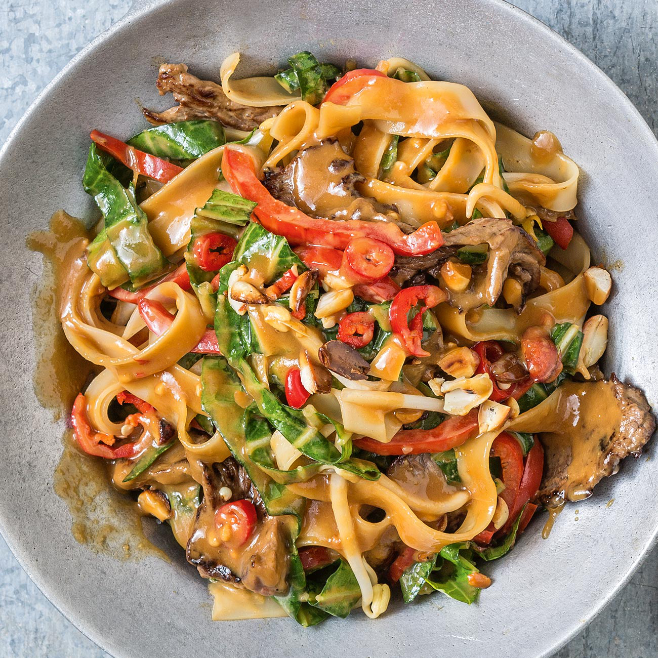 Charred Beef With Rice Noodles Recipe | Woolworths