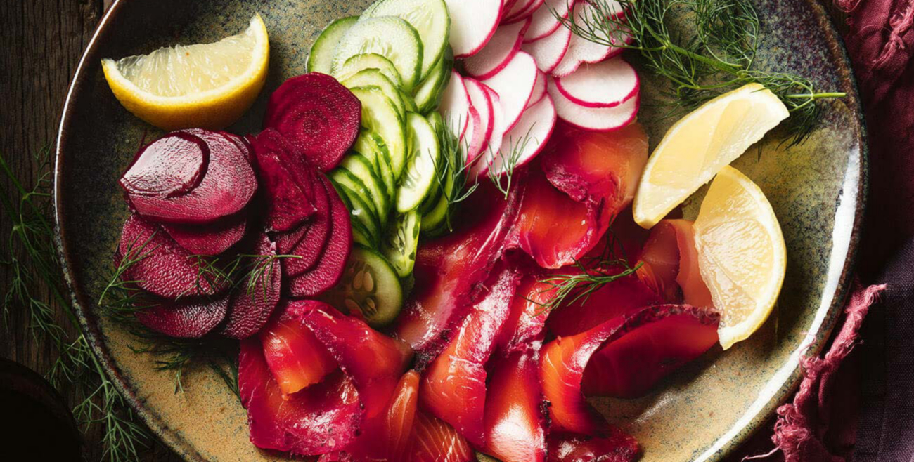 Beetroot-Cured Salmon With Beetroot Salad Recipe | Woolworths