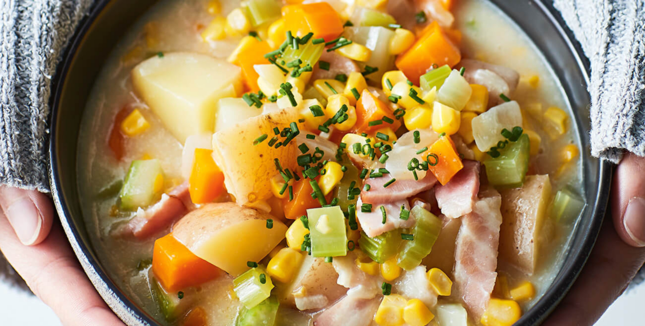 Sweet Corn Chowder Recipe | Woolworths