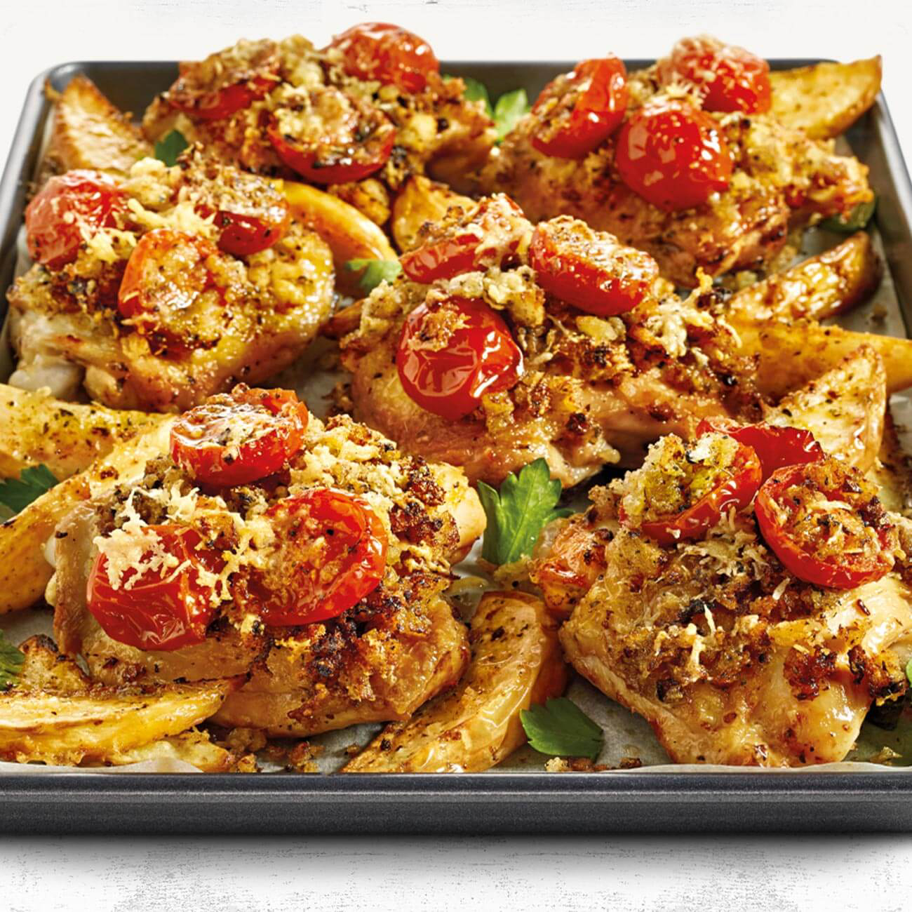 Mccormick Chicken Parmigiana Tray Bake Recipe | Woolworths