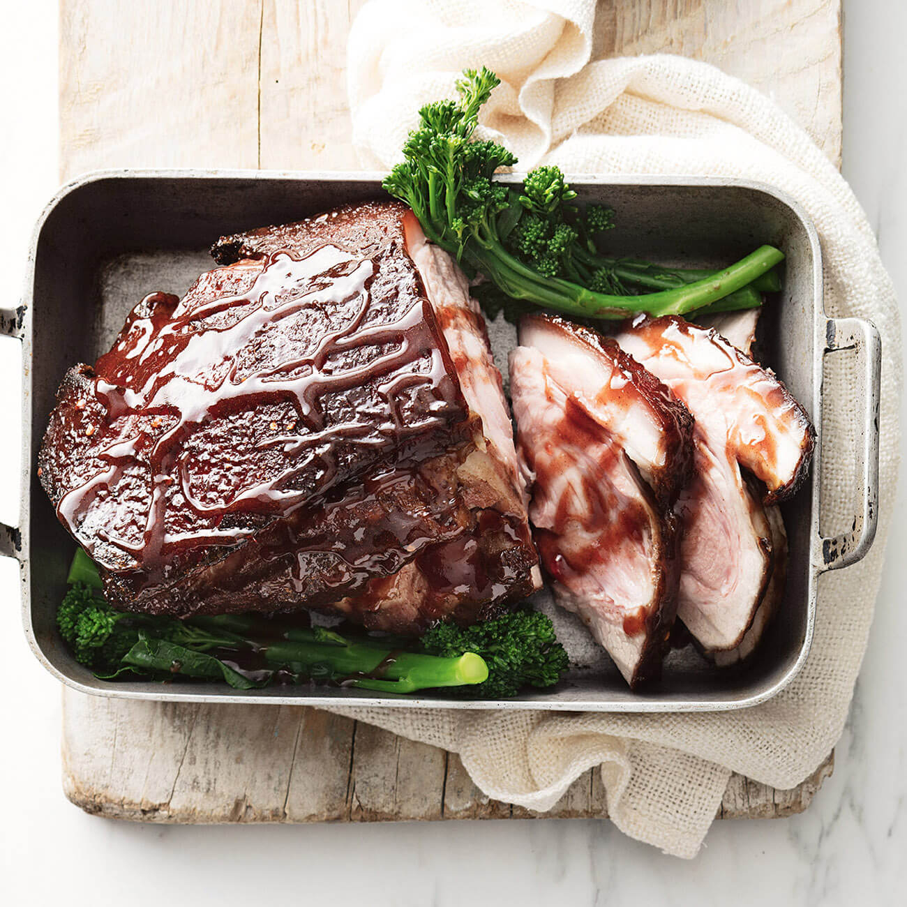Rolled Pork Shoulder with Sticky Spice Crust Recipe | Woolworths