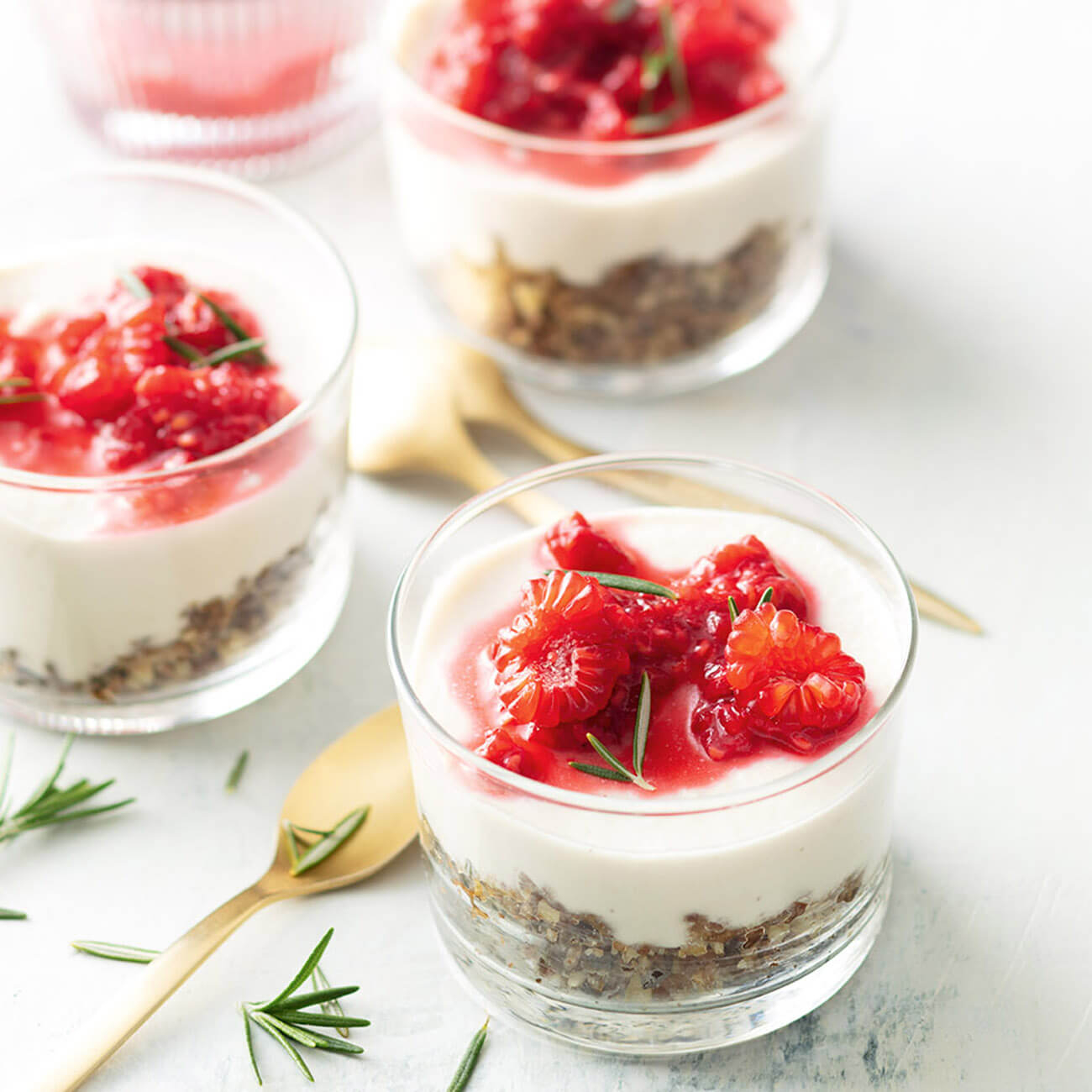 Raw Raspberry Cheesecakes Recipe | Woolworths