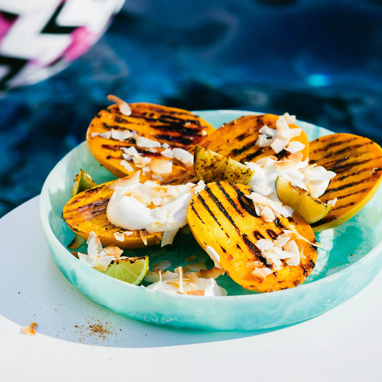 Grilled Mango Cheeks Recipe | Woolworths