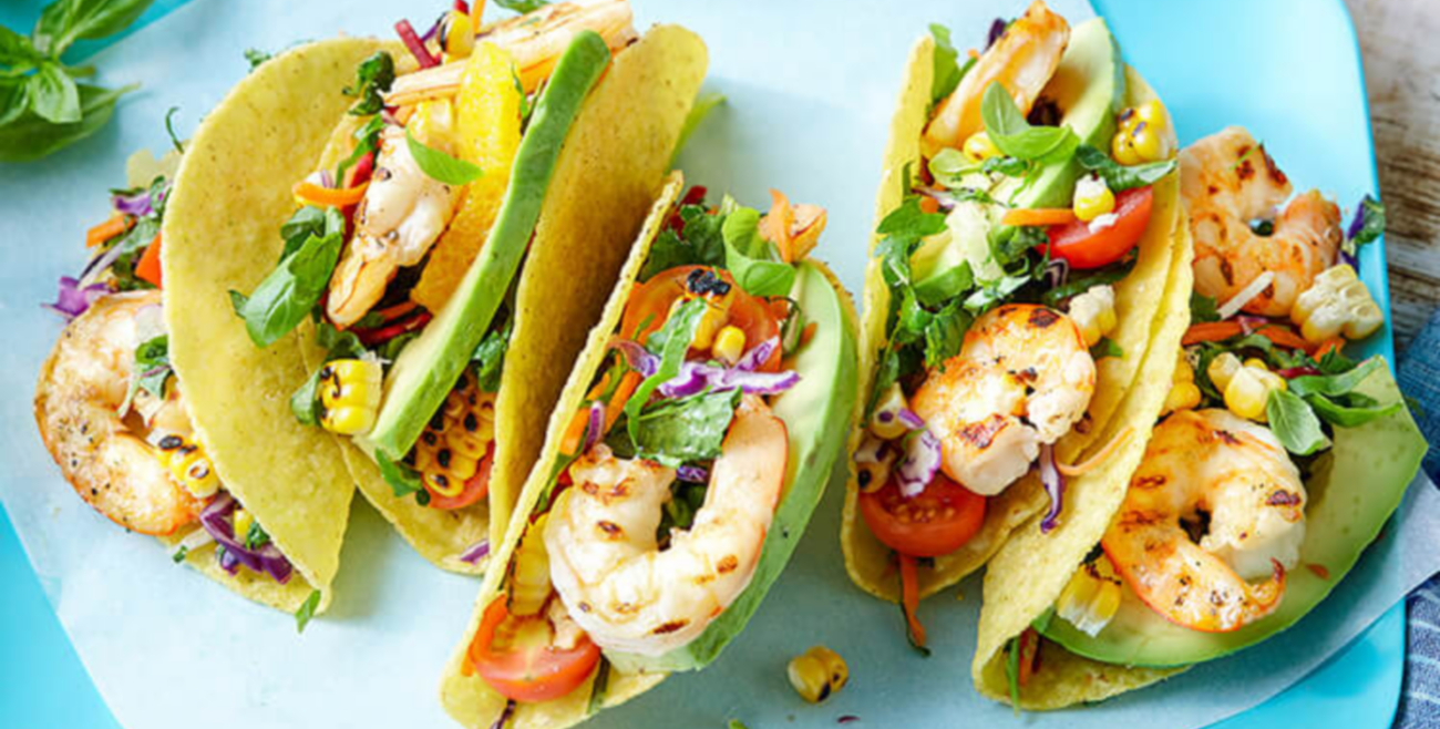 DIY Prawn Tacos With Green Salsa Recipe | Woolworths