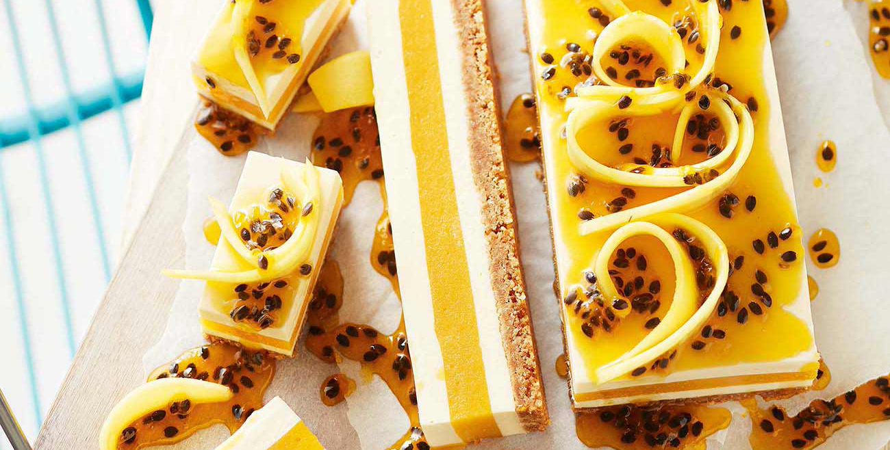 Mango & Passionfruit Cheesecake Recipe | Woolworths