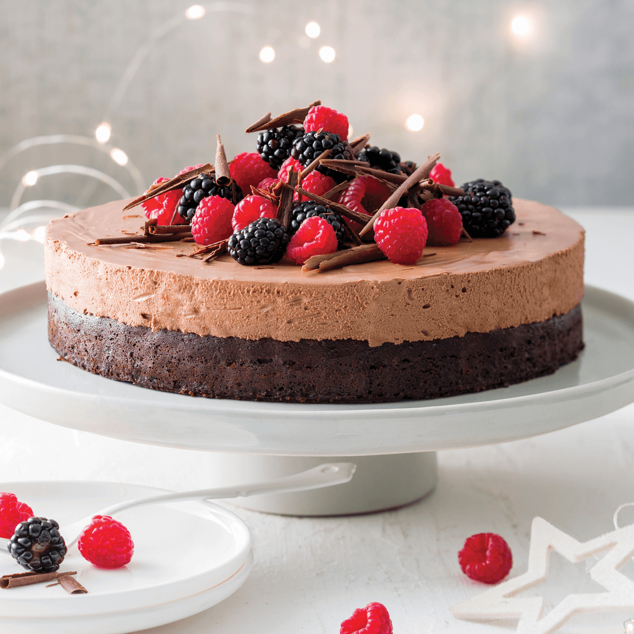 Decadent Double Choc Cheesecake Recipe | Woolworths