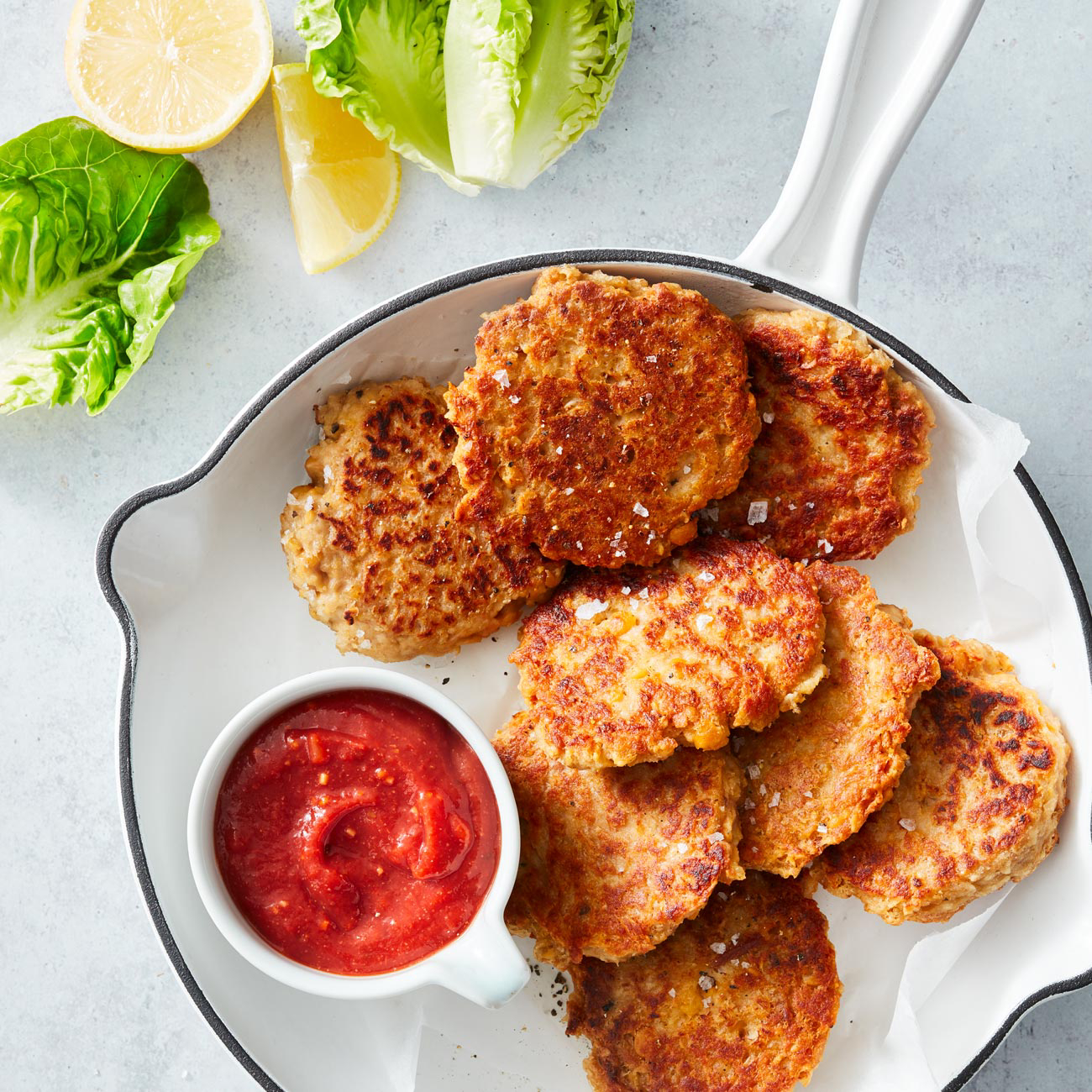 Chickpea And Tuna Fritters Recipe Woolworths