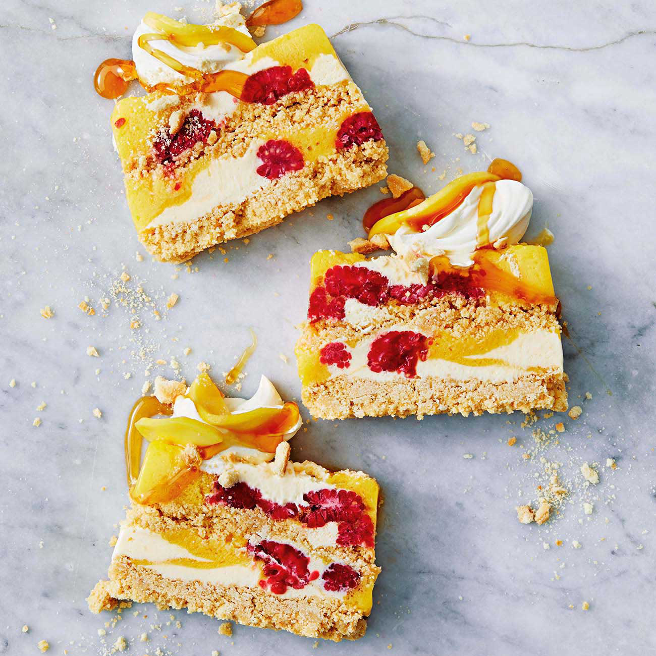 Mango & Raspberry Ice-Cream Cake Recipe | Woolworths