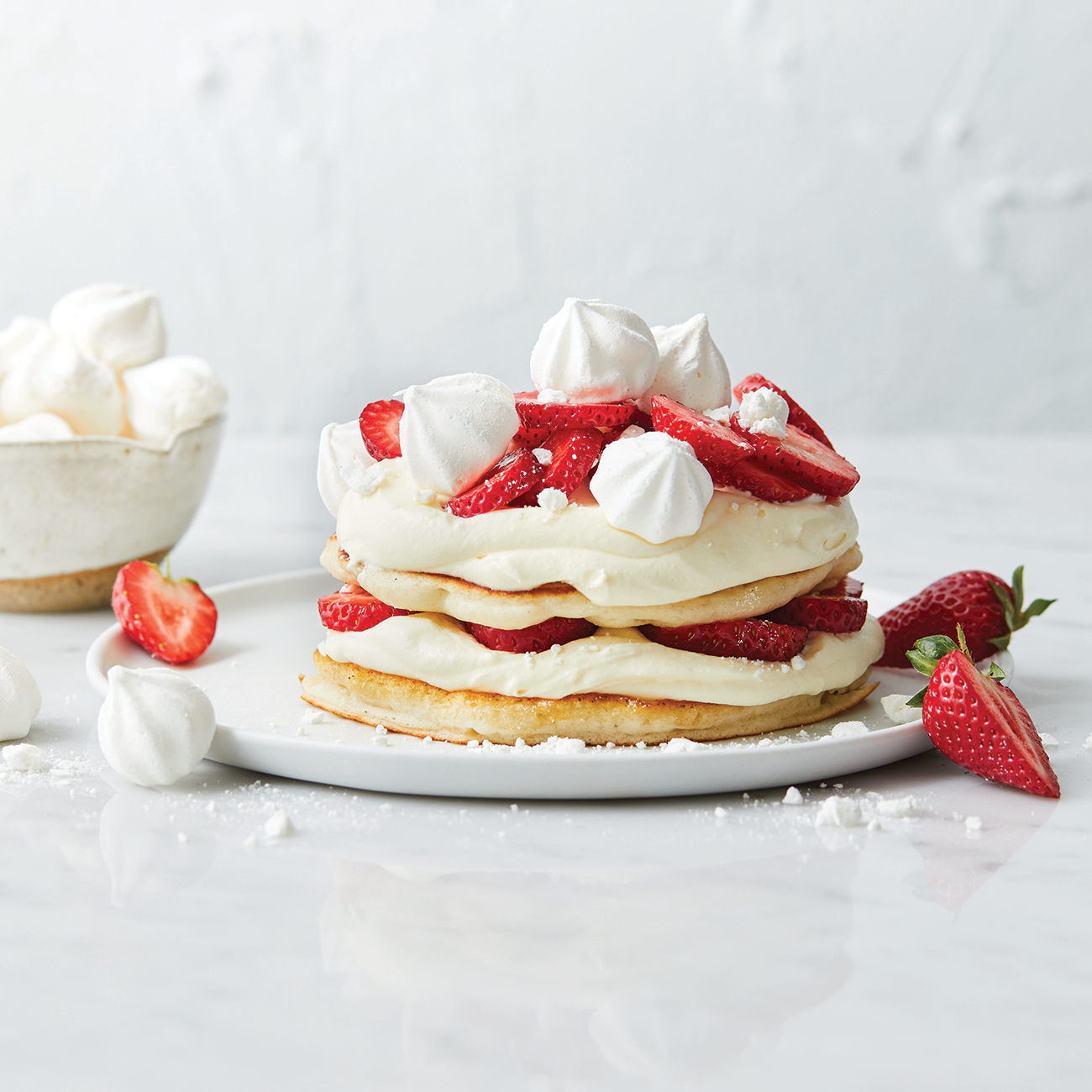 Eton Mess Pancakes Recipe | Woolworths