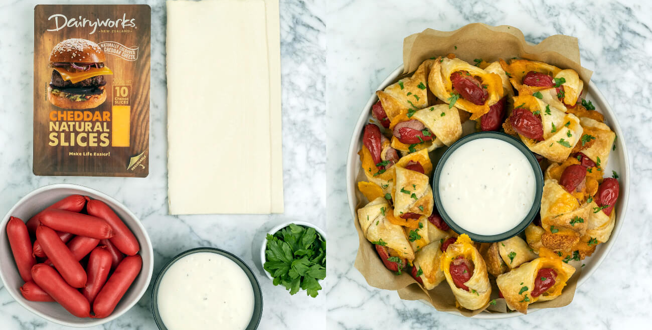 Cheesy Pigs in a Blanket Recipe | Woolworths