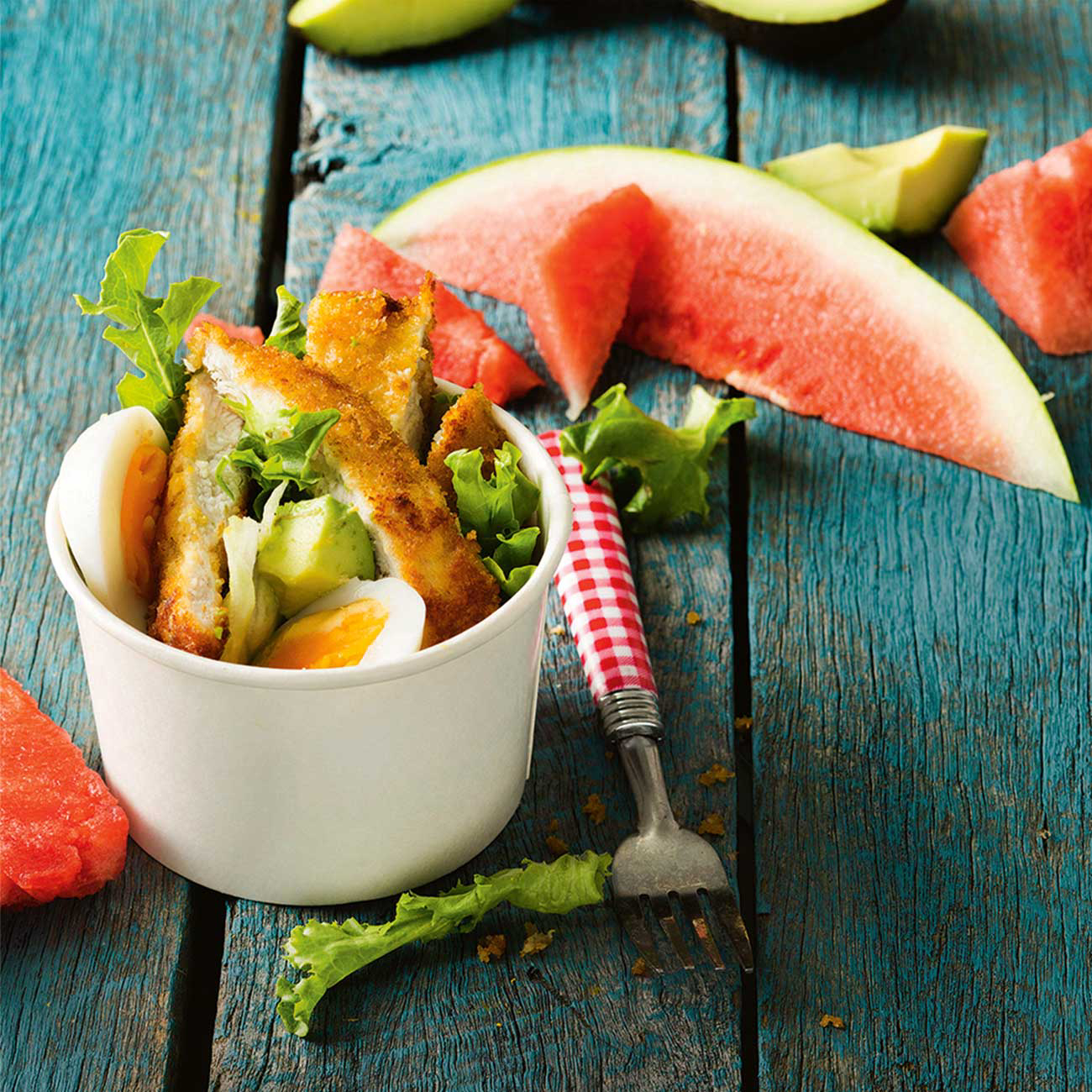 Chicken Schnitzel Salad Recipe | Woolworths