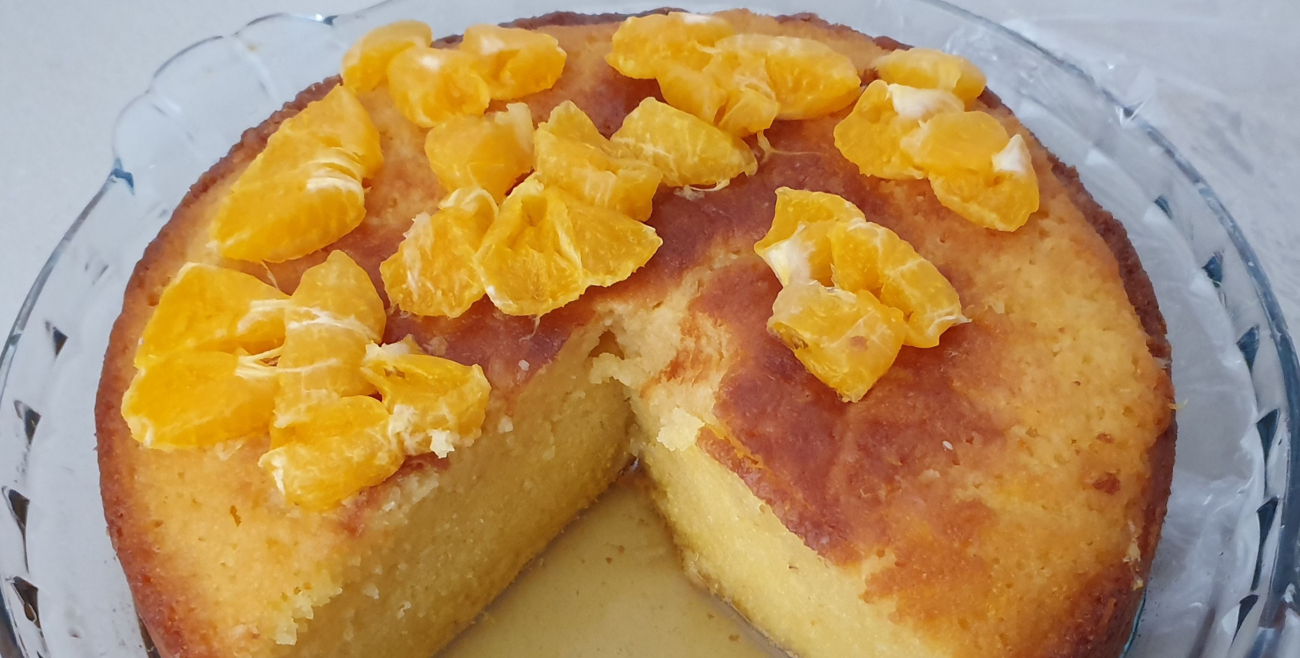 Sour Cream and Mandarin Syrup Cake Recipe | Woolworths